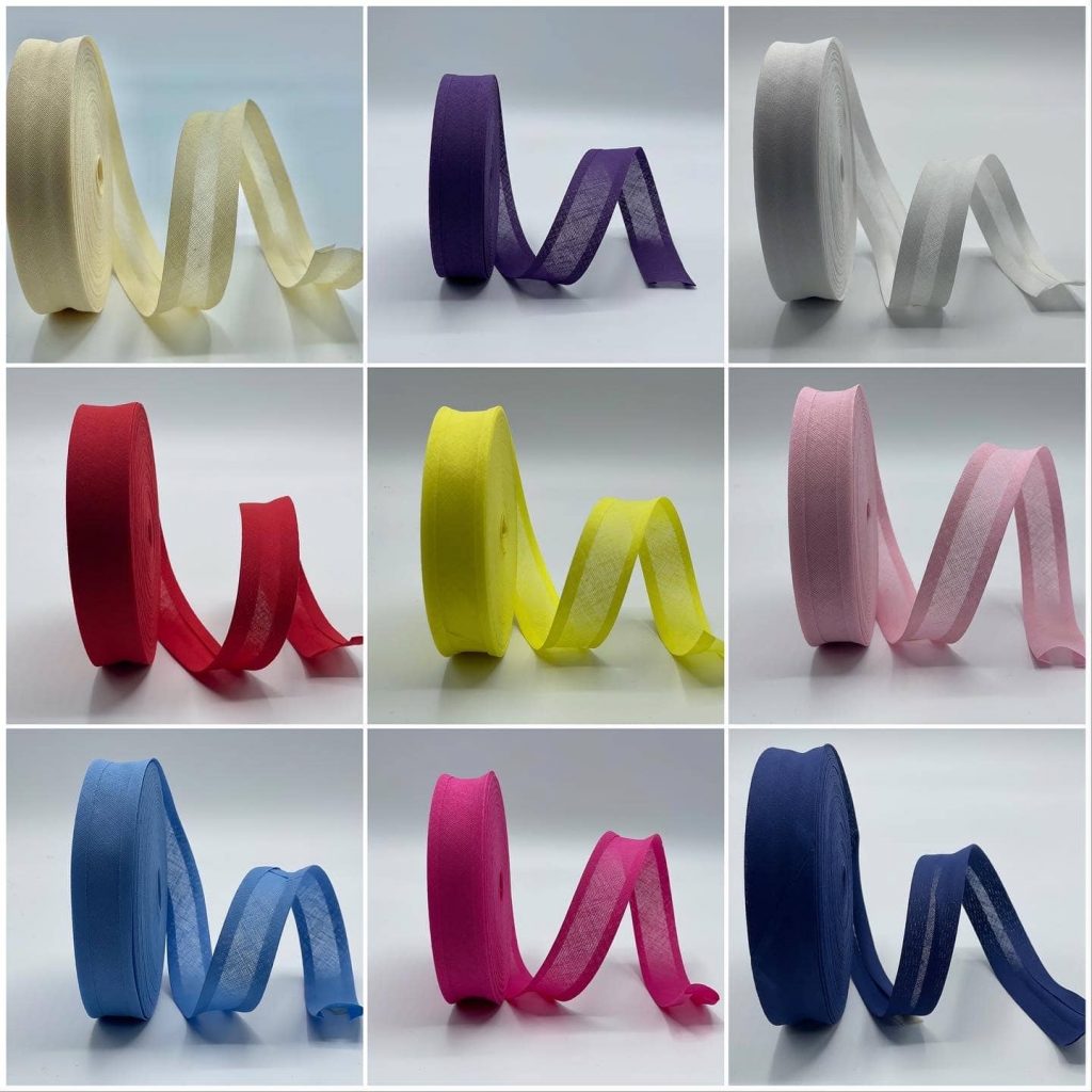 Cotton 1″ Bias Binding Rolls | Nova Trimmings